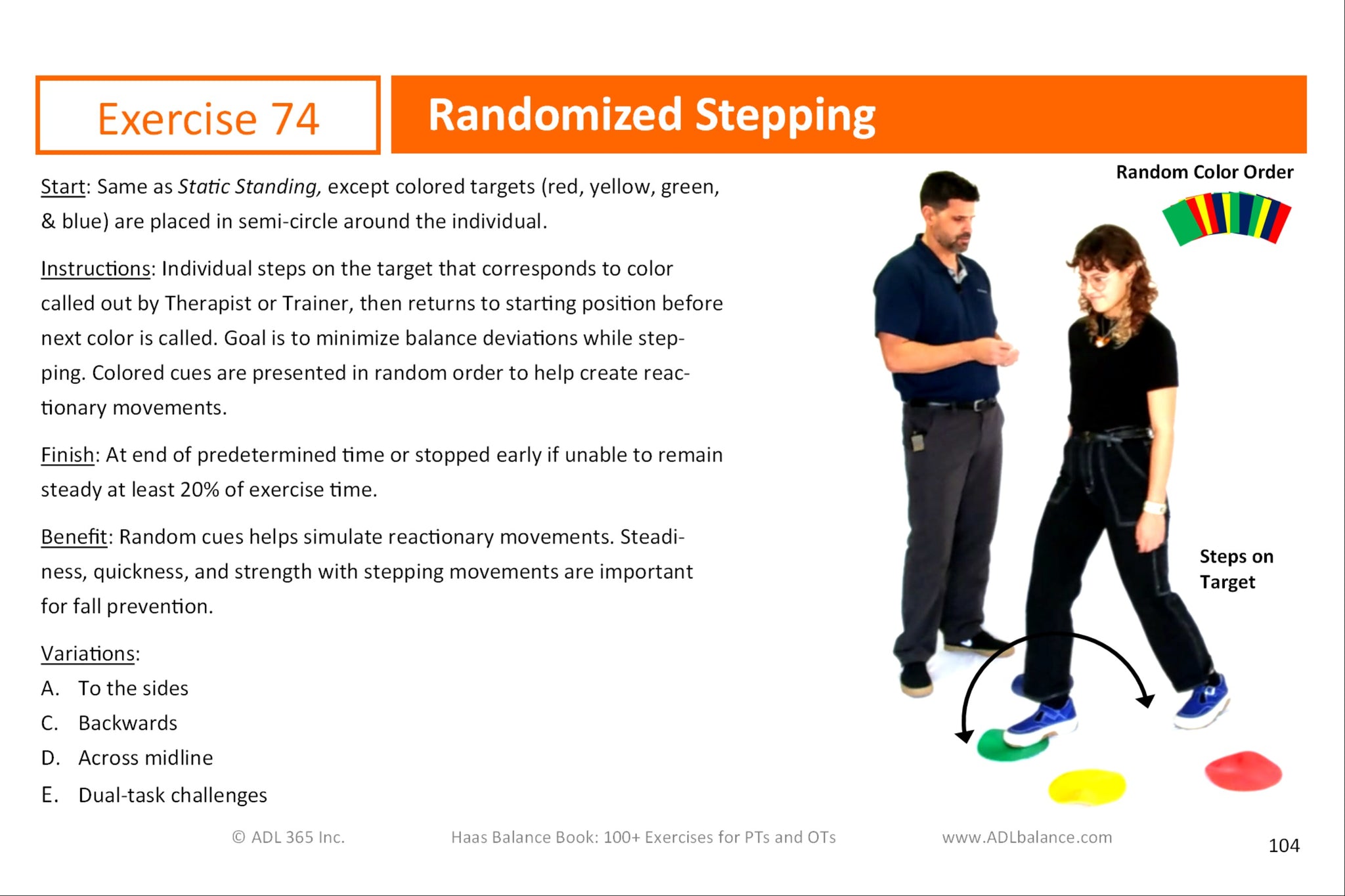 Balance Training Book: 5 Laws & 100+ Exercises – ADL Balance