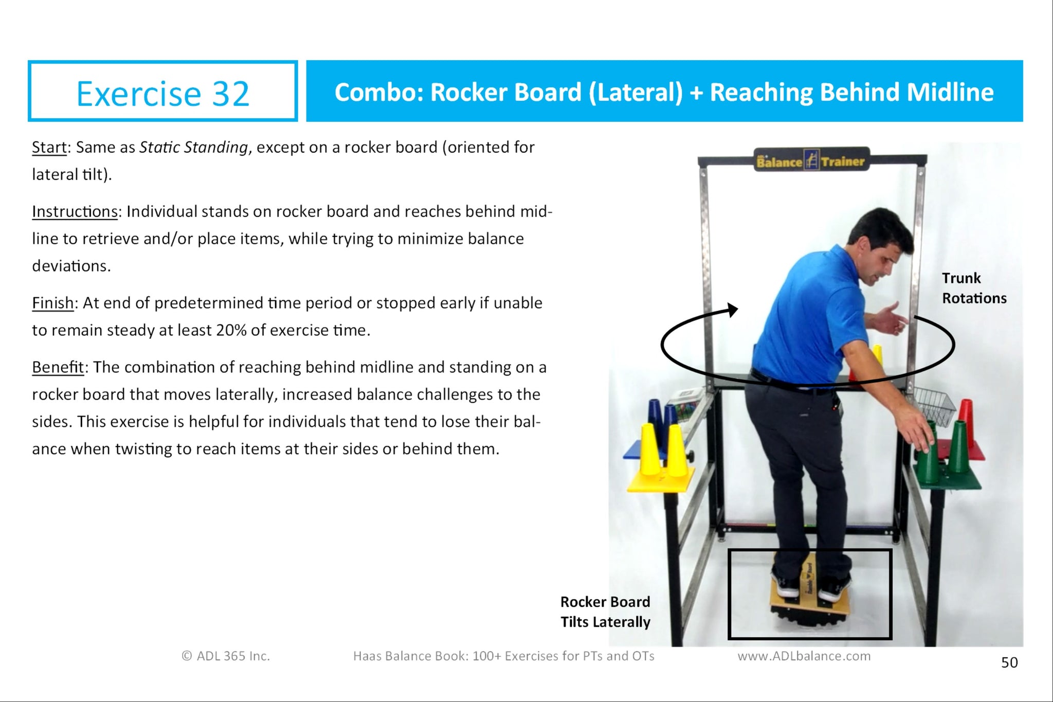 Balance Training Book: 5 Laws & 100+ Exercises – ADL Balance