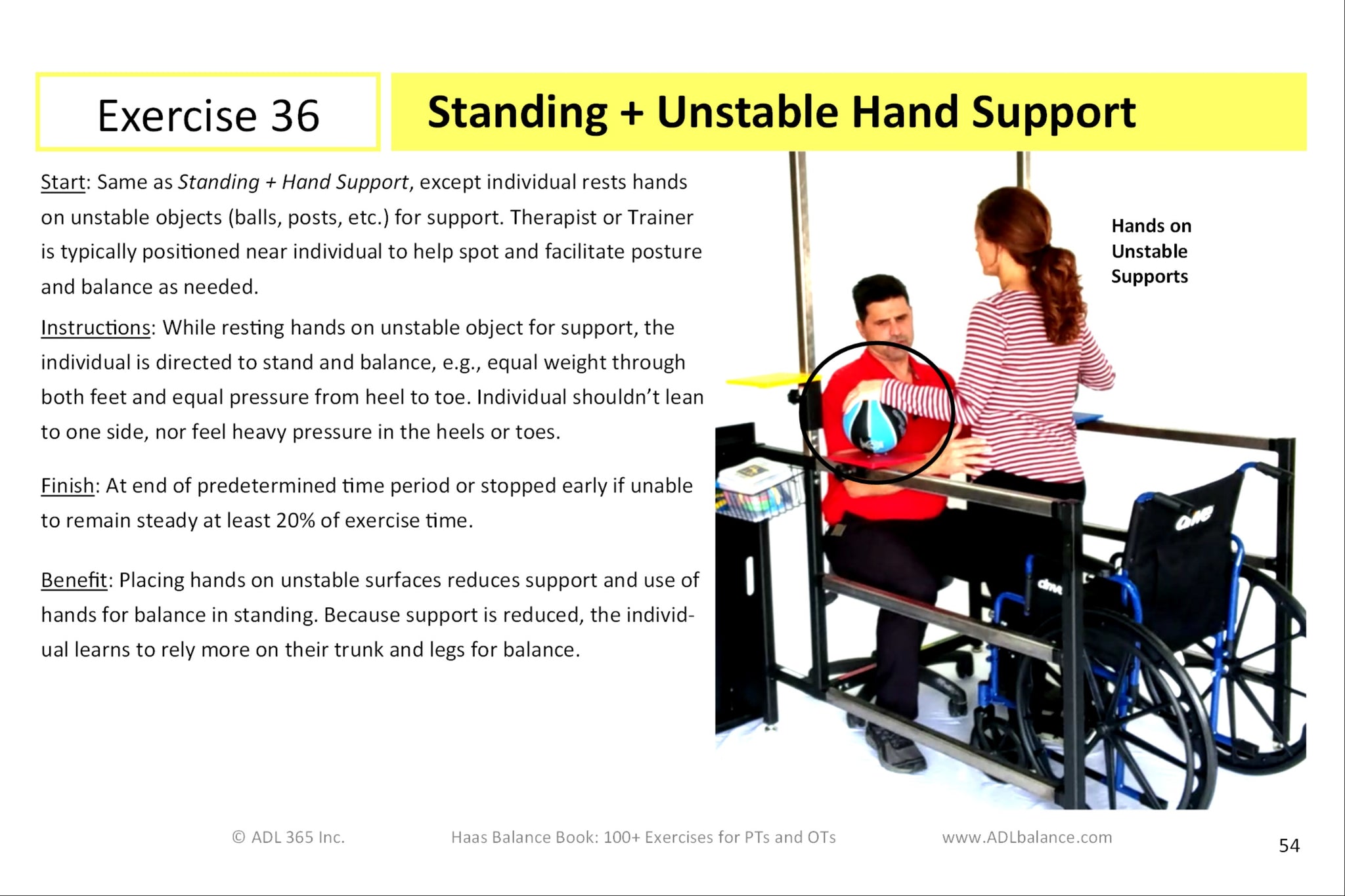 Balance Training Book: 5 Laws & 100+ Exercises – ADL Balance