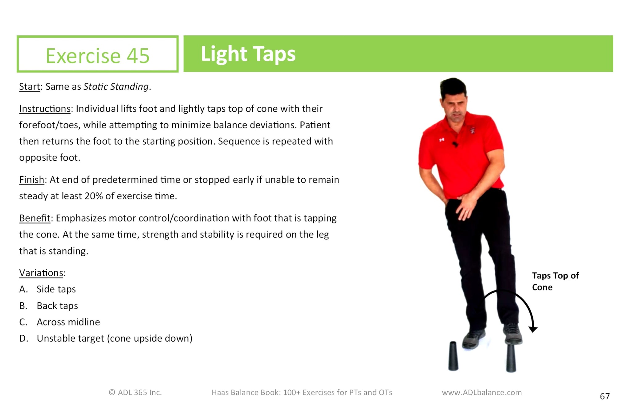 Balance Training Book: 5 Laws & 100+ Exercises – ADL Balance